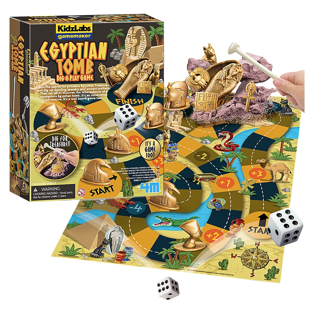 KidzLabs /Gamemaker/Egyptian Tomb Dig & Play Game