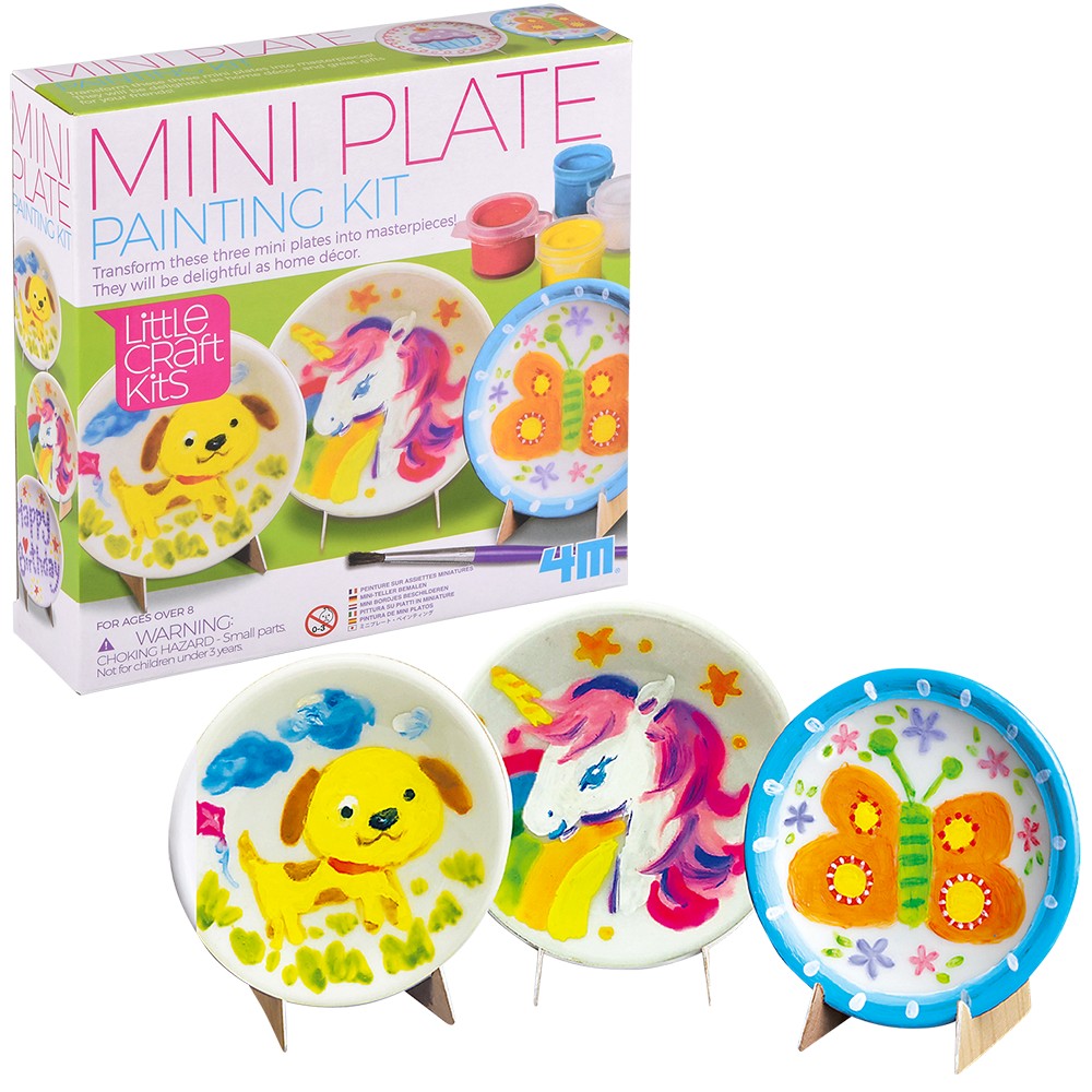Little Craft/Mini Plate Painting Kit