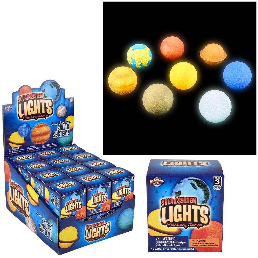 2.75" Eva Solar System Lights 24ct