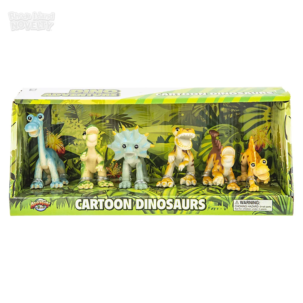 Cartoon Dinosaur 6 Piece Set