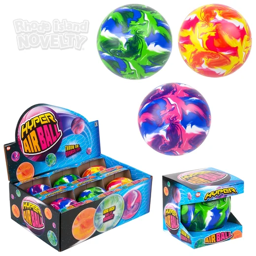 4" Hyper Air Bounce Ball 6ct
