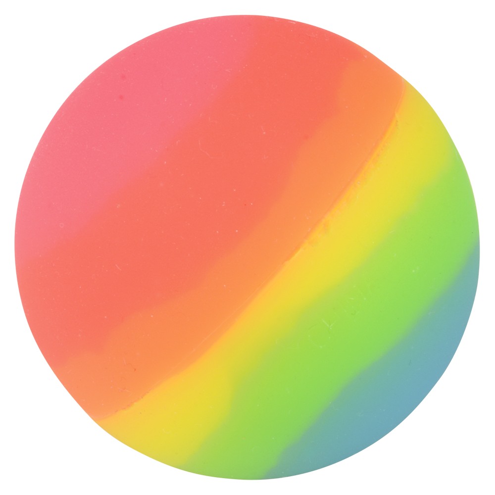 2.4" Rainbow Hi-Bounce Ball