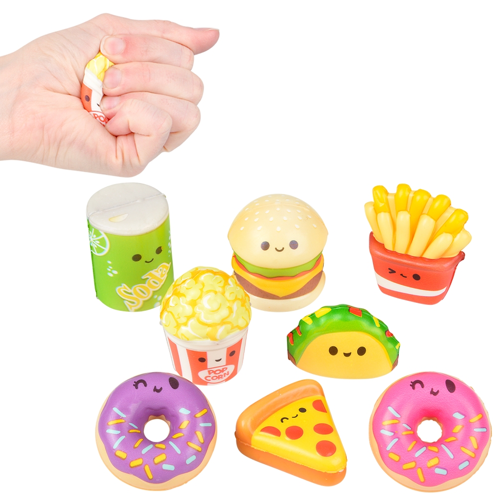 Micro Squish Fun Foods 1.5"-2.25"