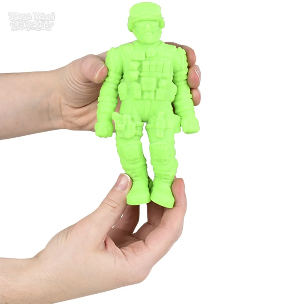 6" Stretchy Sand Toy Soldier