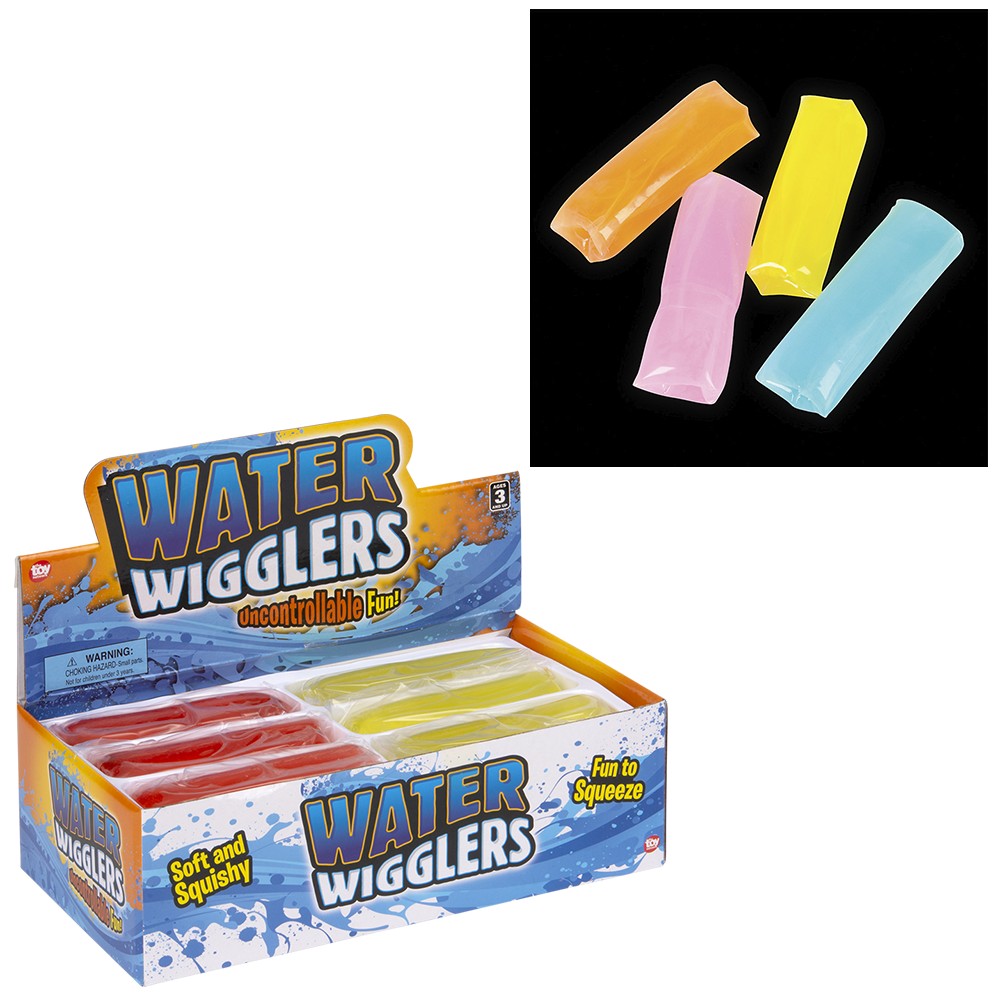 Glow Water Wiggler, 4.75"