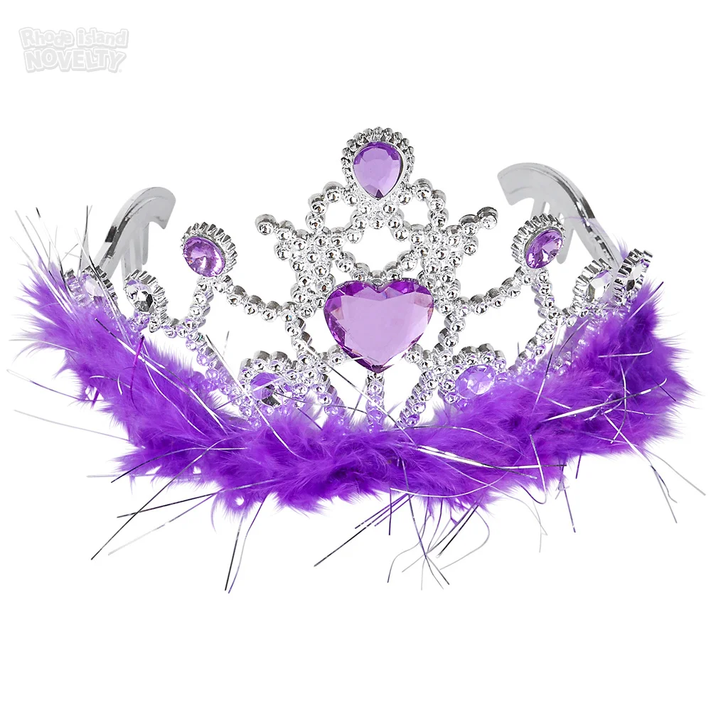 Feather Tiara, 4", Female