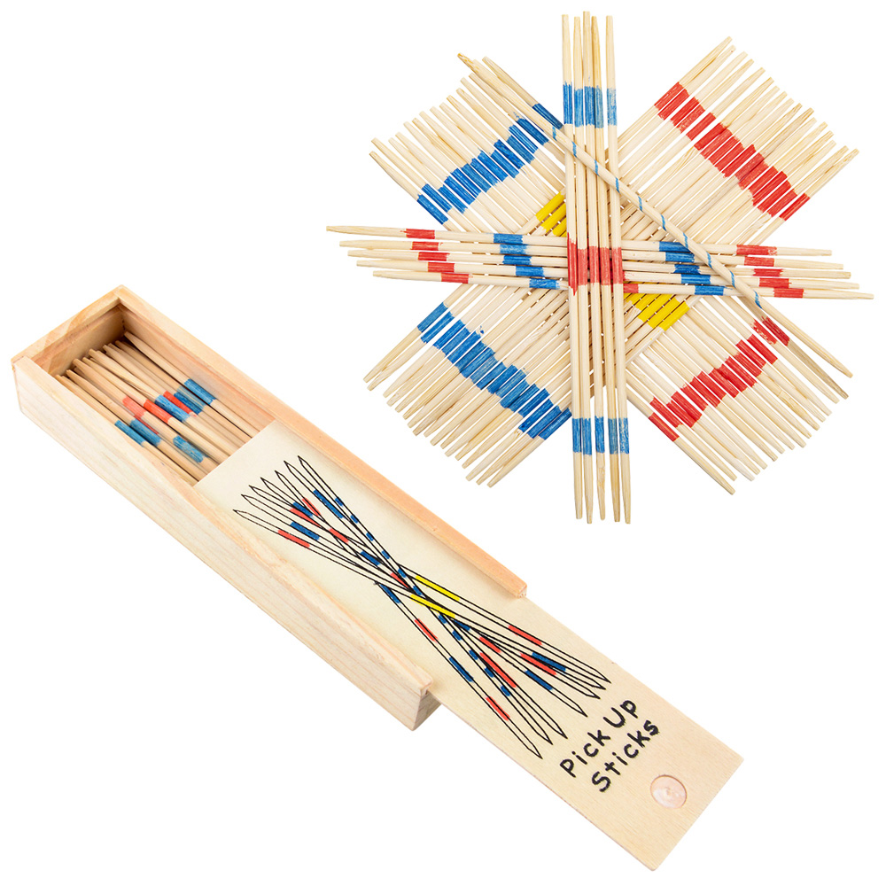 Wooden Pick Up Sticks 6"