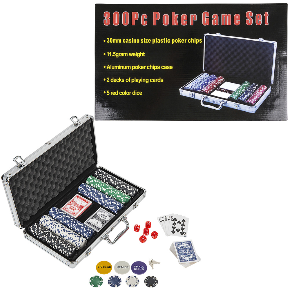 Poker Set In Aluminium Case