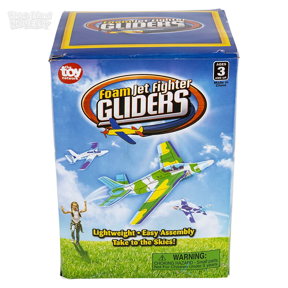 Jet Fighter Glider, 8"