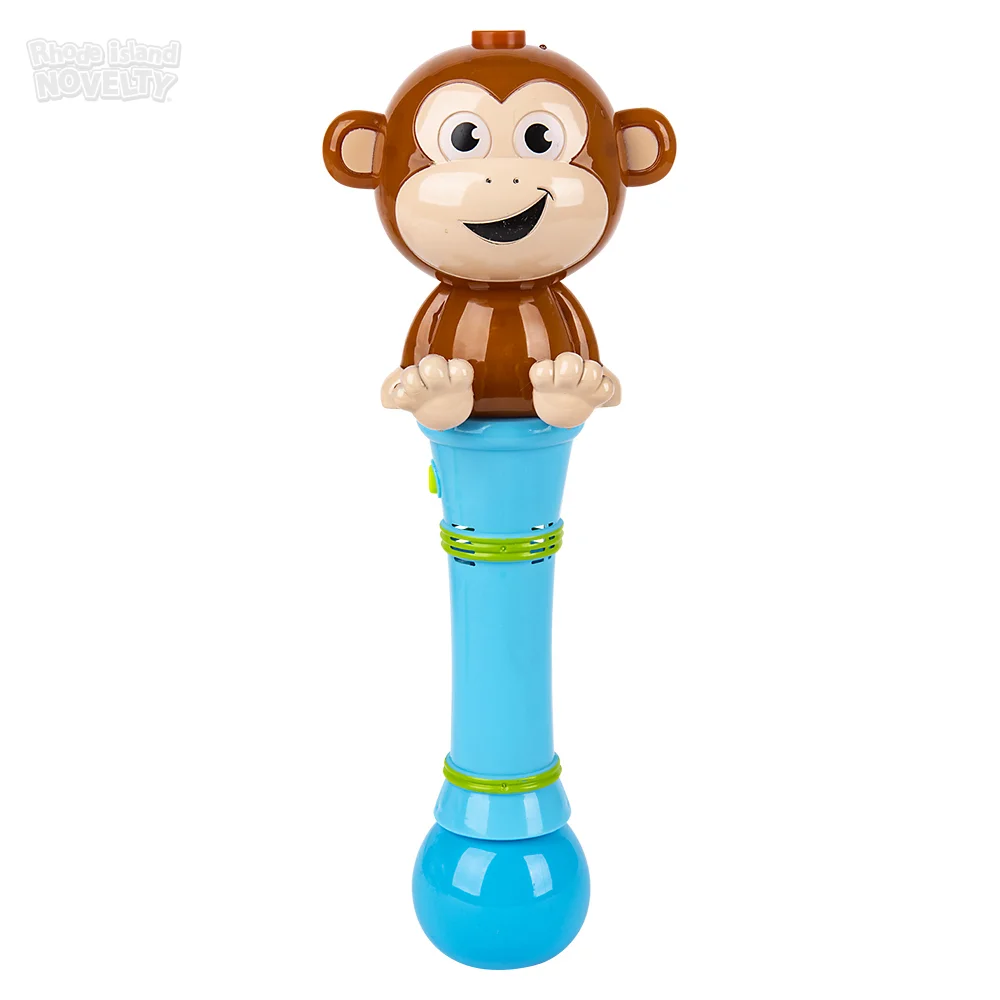12" Monkey Light-Up Bubble Blower