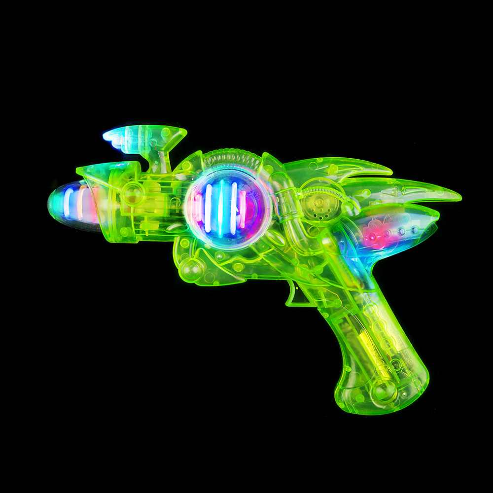11" Blacklight Reactive Glow In Dark Space Blaster