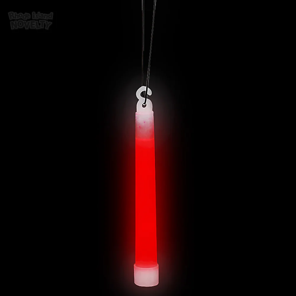 6" Red Glow Stick