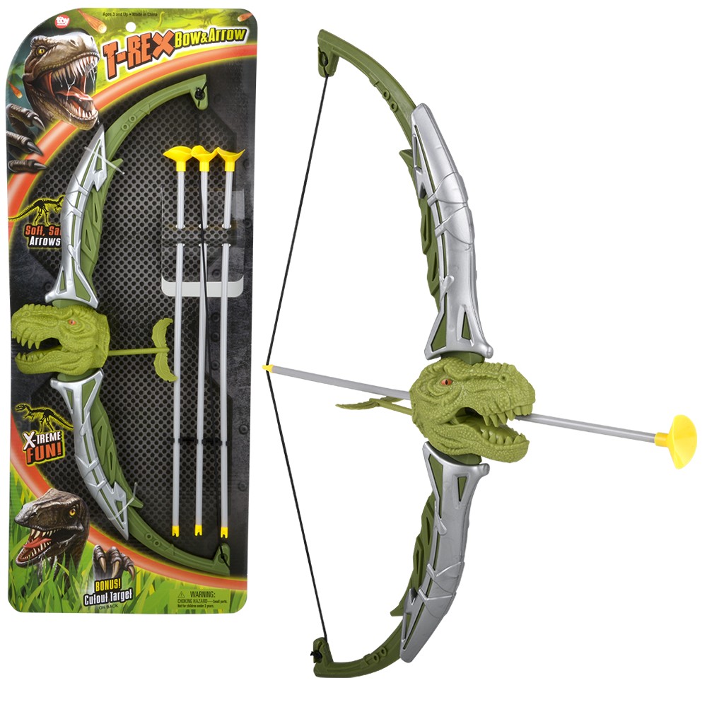 21.5" T-Rex Bow And Arrow Set