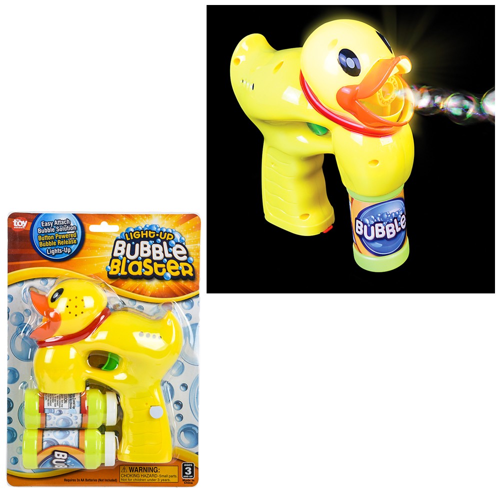 Light-Up Ducky Bubble Blaster 6"