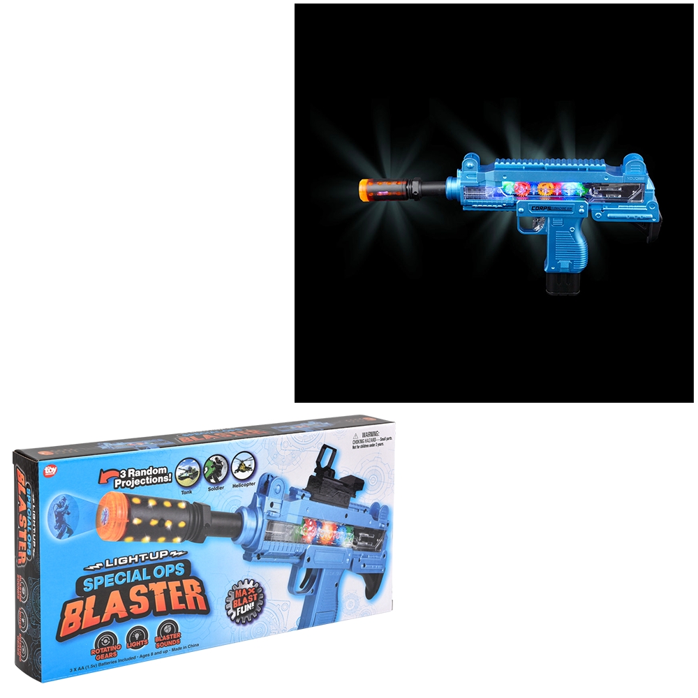 14" Light-Up Special Ops Gear Blaster