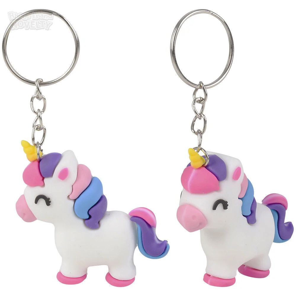 2.25" Unicorn Keychains