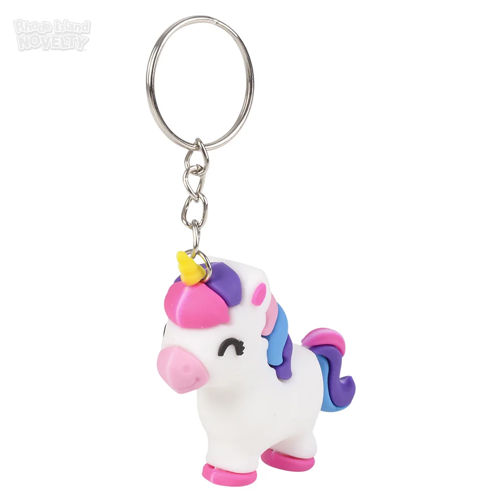 2.25" Unicorn Keychains