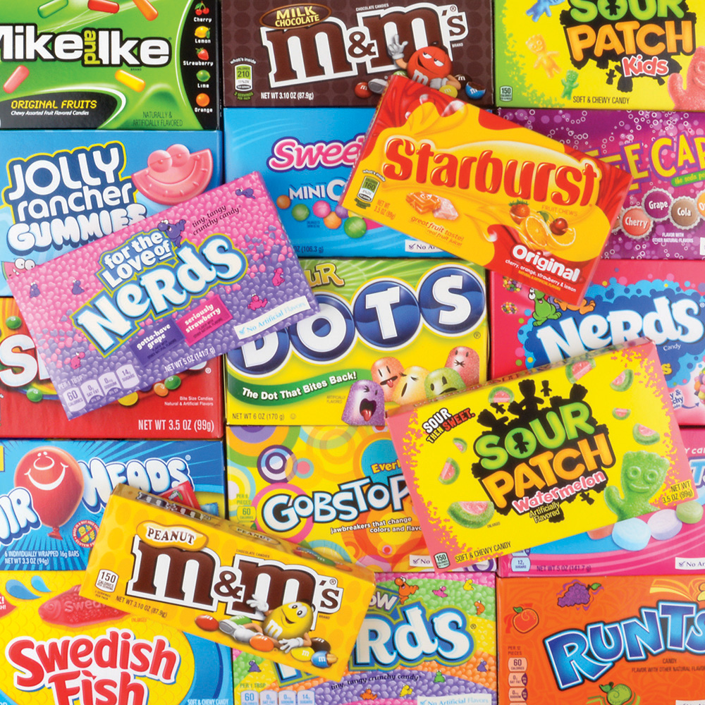 Candy Theater Box Mix 120 PC
