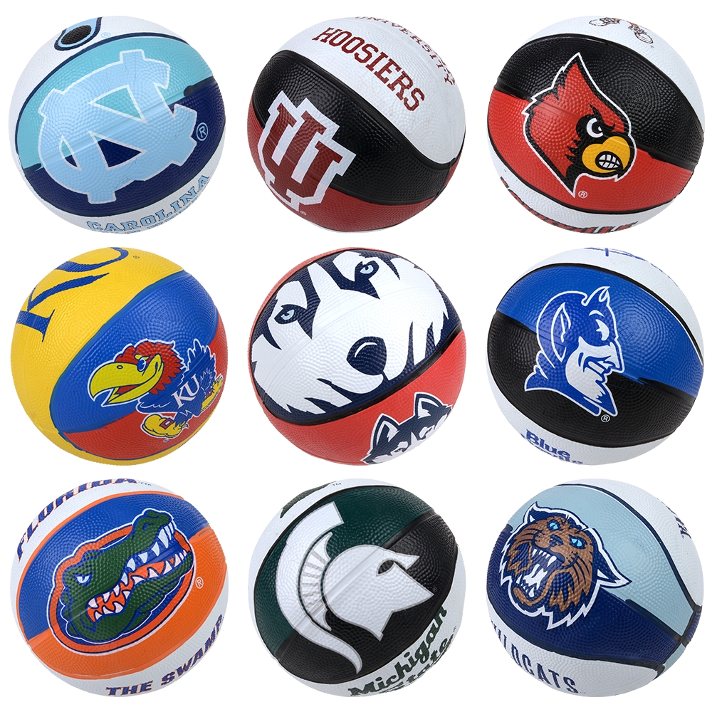 5" College Micro Basketballs 100 Pcs/case