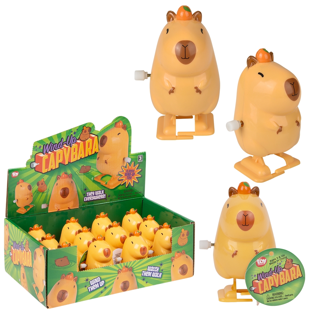 2.75" Wind-Up Capybara