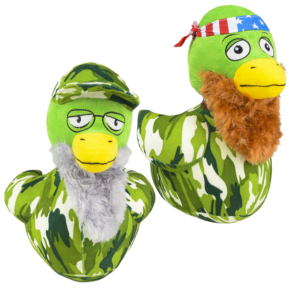 15" Camo Duck Plush