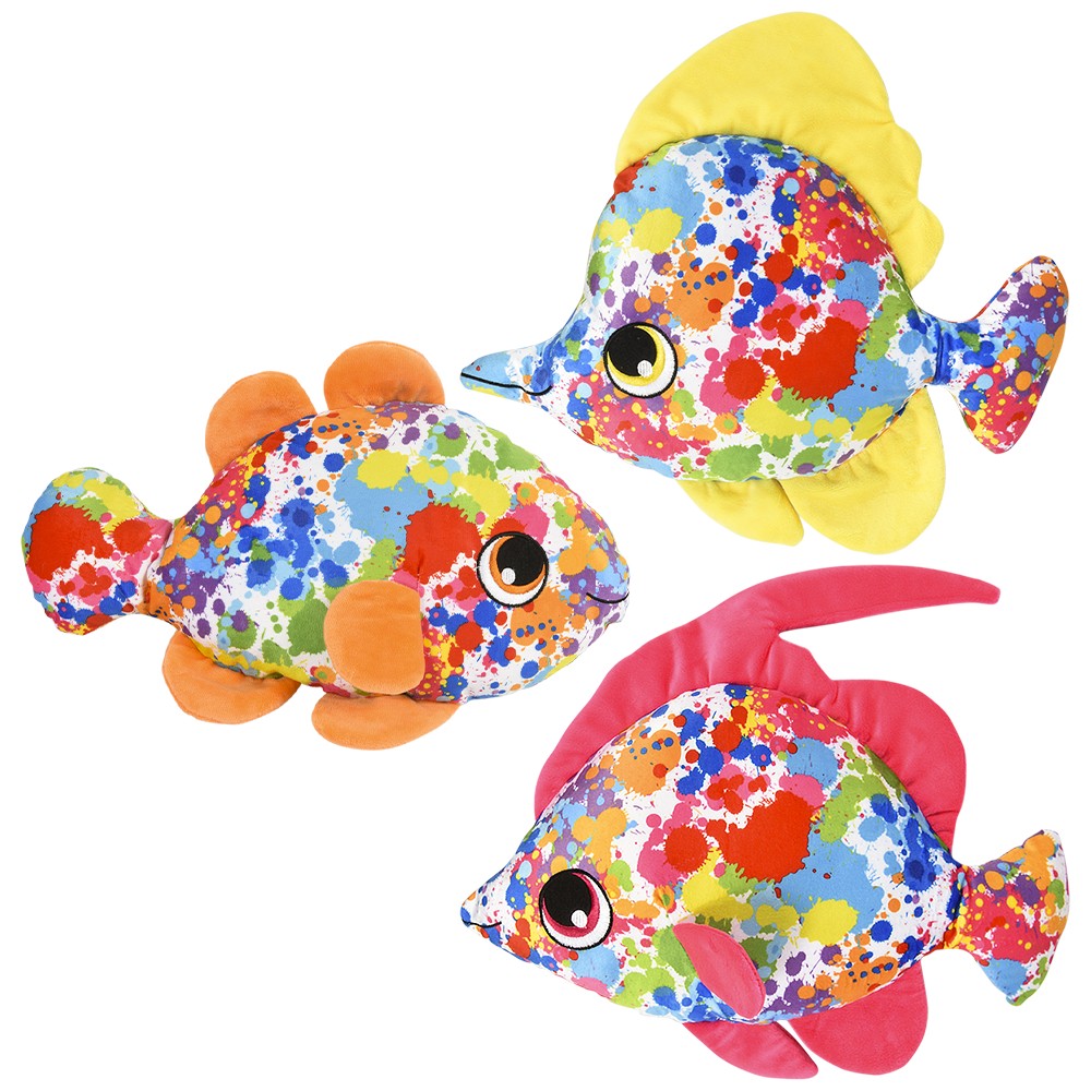 20" Paint Splash Fish