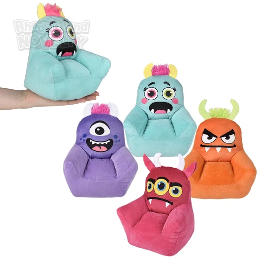8" Mini Plush Monster Chair