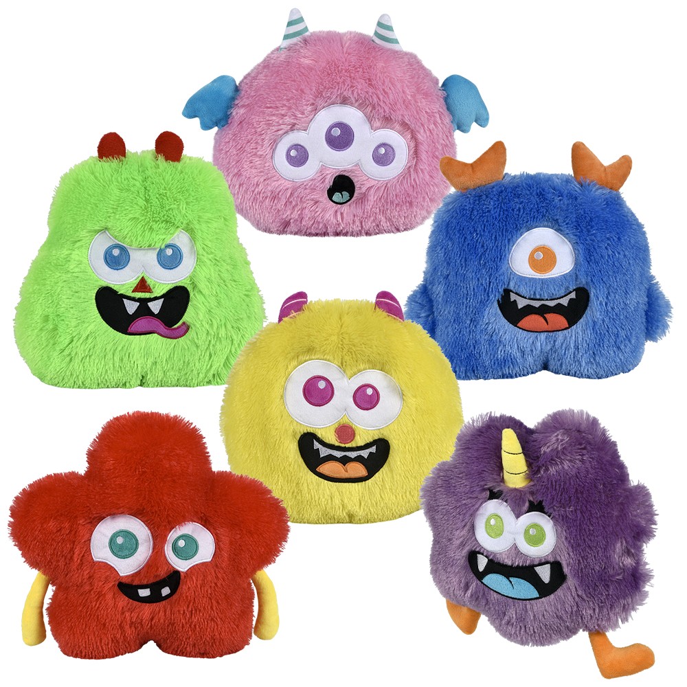 11" Monster Faces