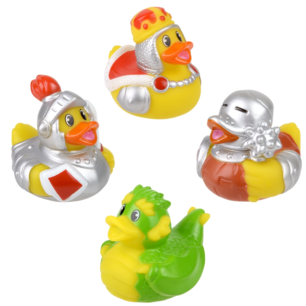 2" Medieval Rubber Duckies