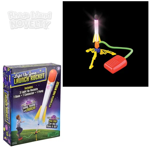 Light Up Jump Rocket Launch
