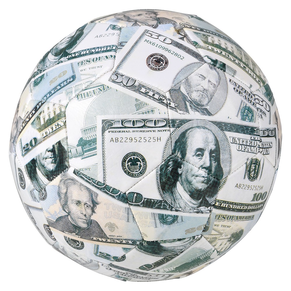 Size 5 Money Soccer Ball