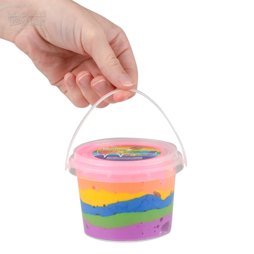4" Rainbow Bouncing Putty