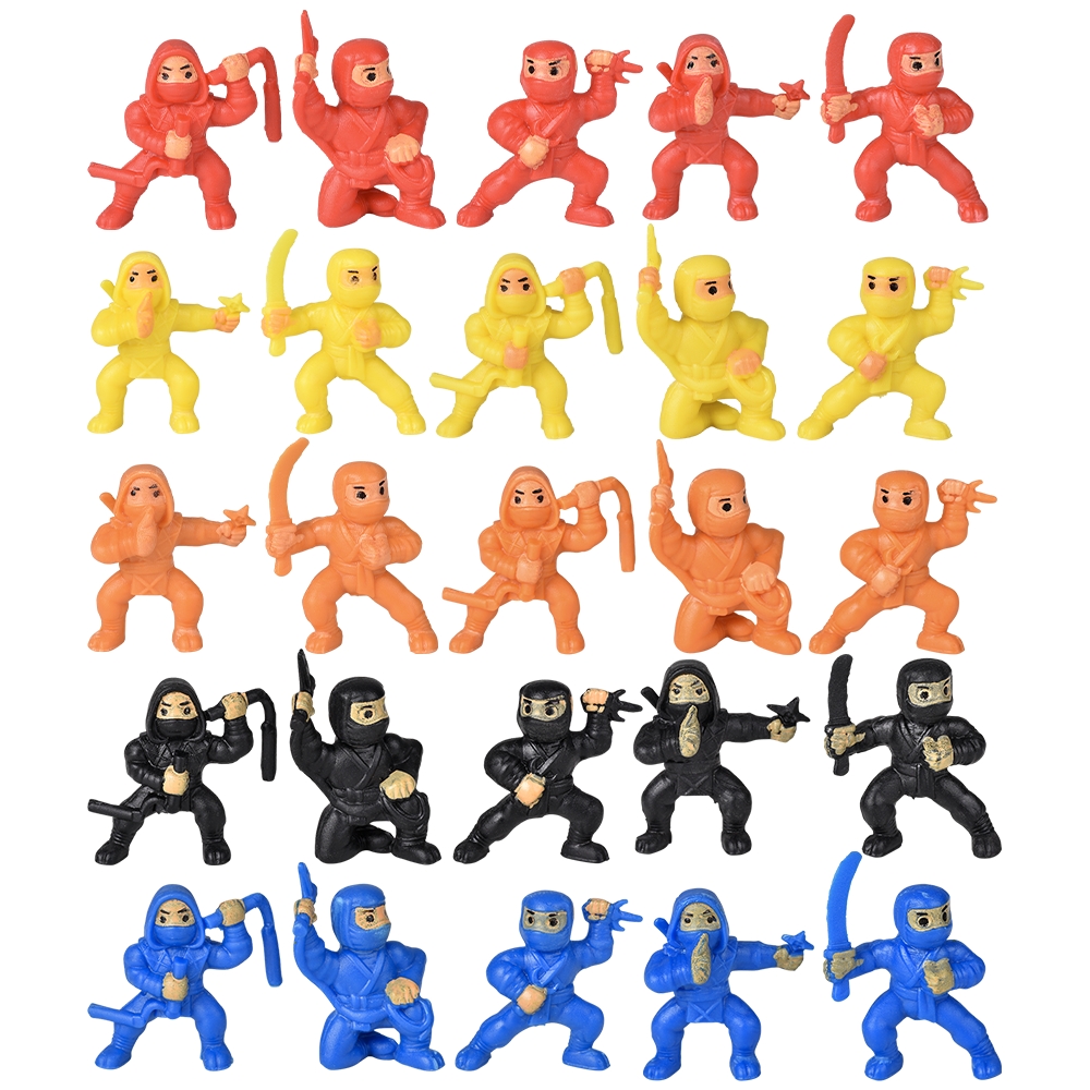 1" Mini Ninja Figurines