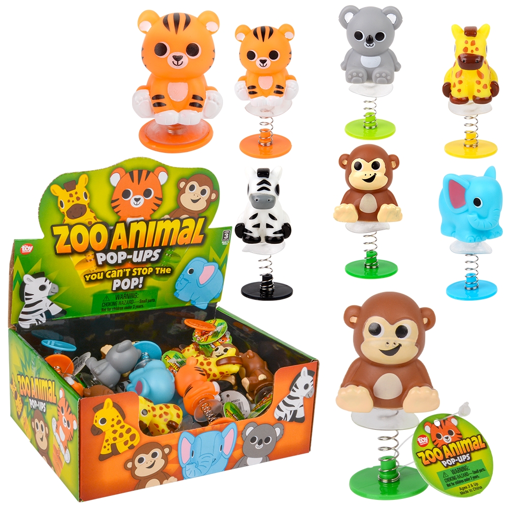 2.75" Zoo Animal Pop-Ups