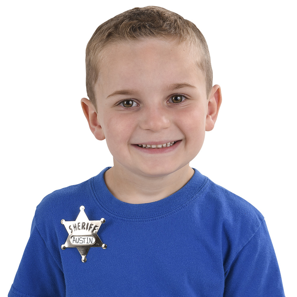 Metal Sheriff Badge