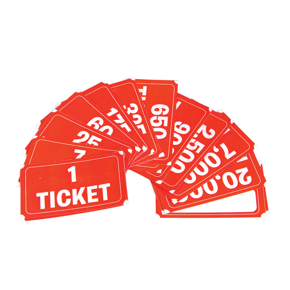 Red Redemption Ticket