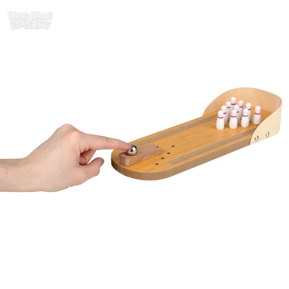 Desktop Wooden Bowling Game