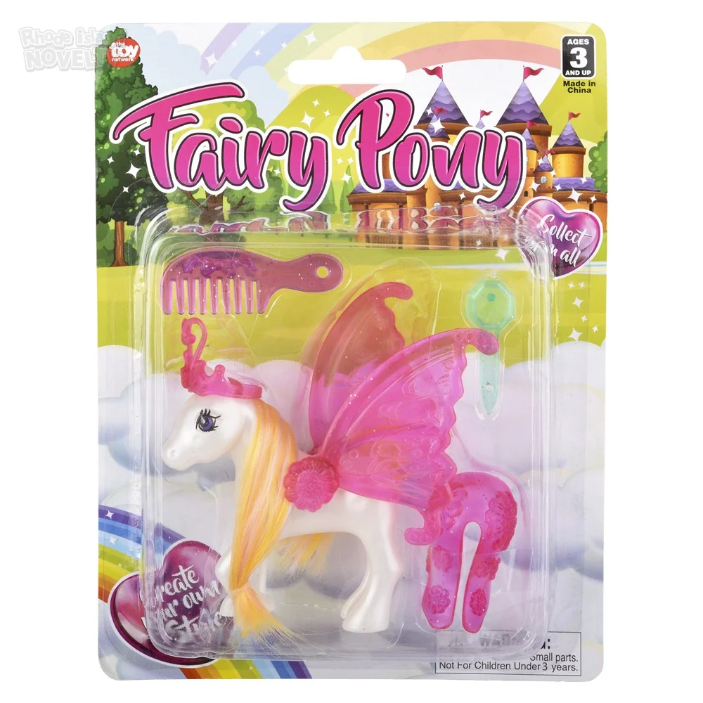 Dress Up Fairy Pony Playset, 5"