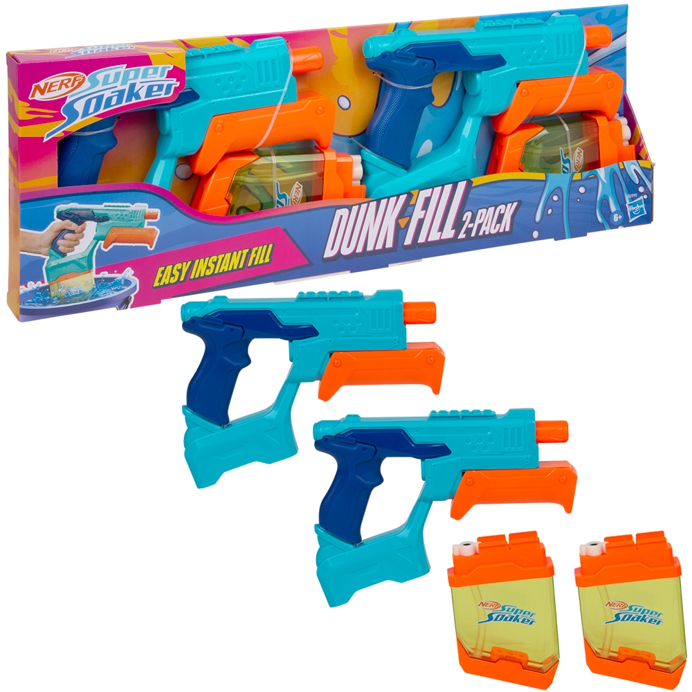 Hasbro Nerf Super Soaker Dunk-Fill Twin Pack