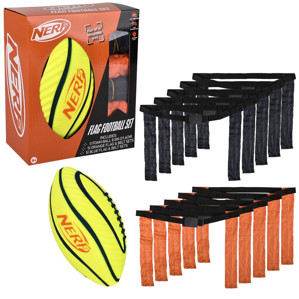 Nerf Sports 5 V 5 Flag Football Set