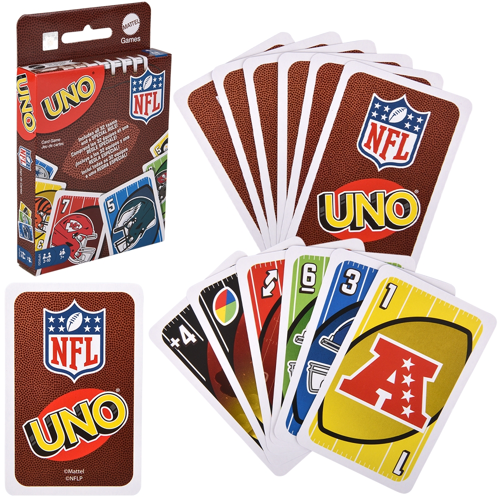 Mattel Card Games Uno Uno NFL