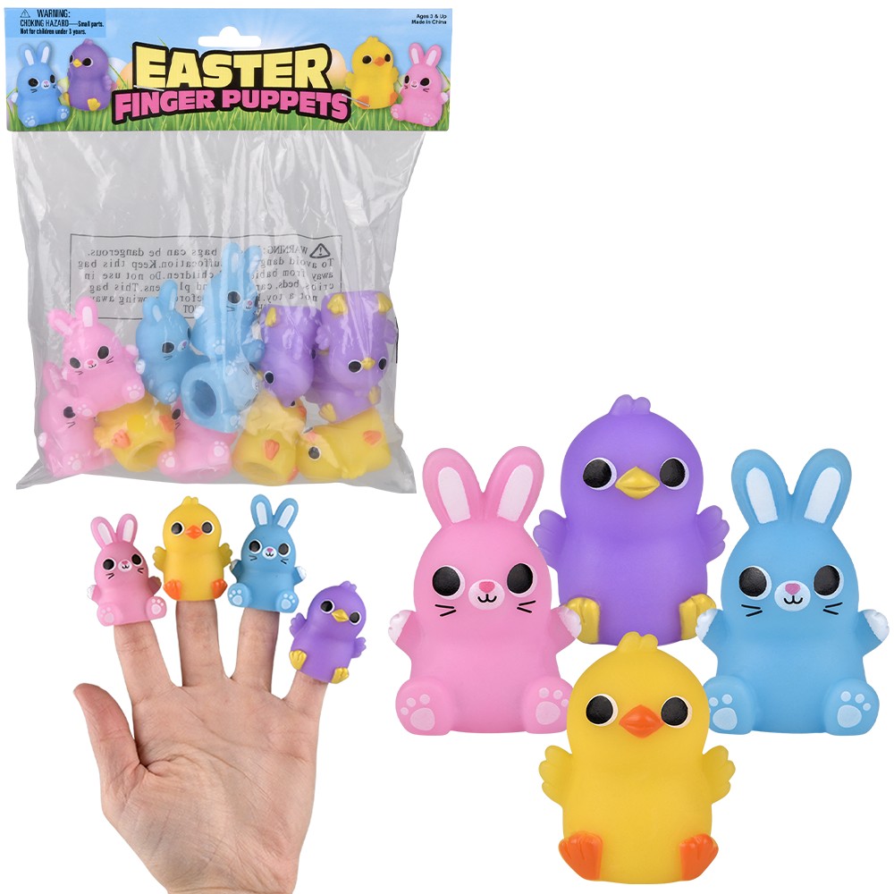 Easter Finger Puppets 2"