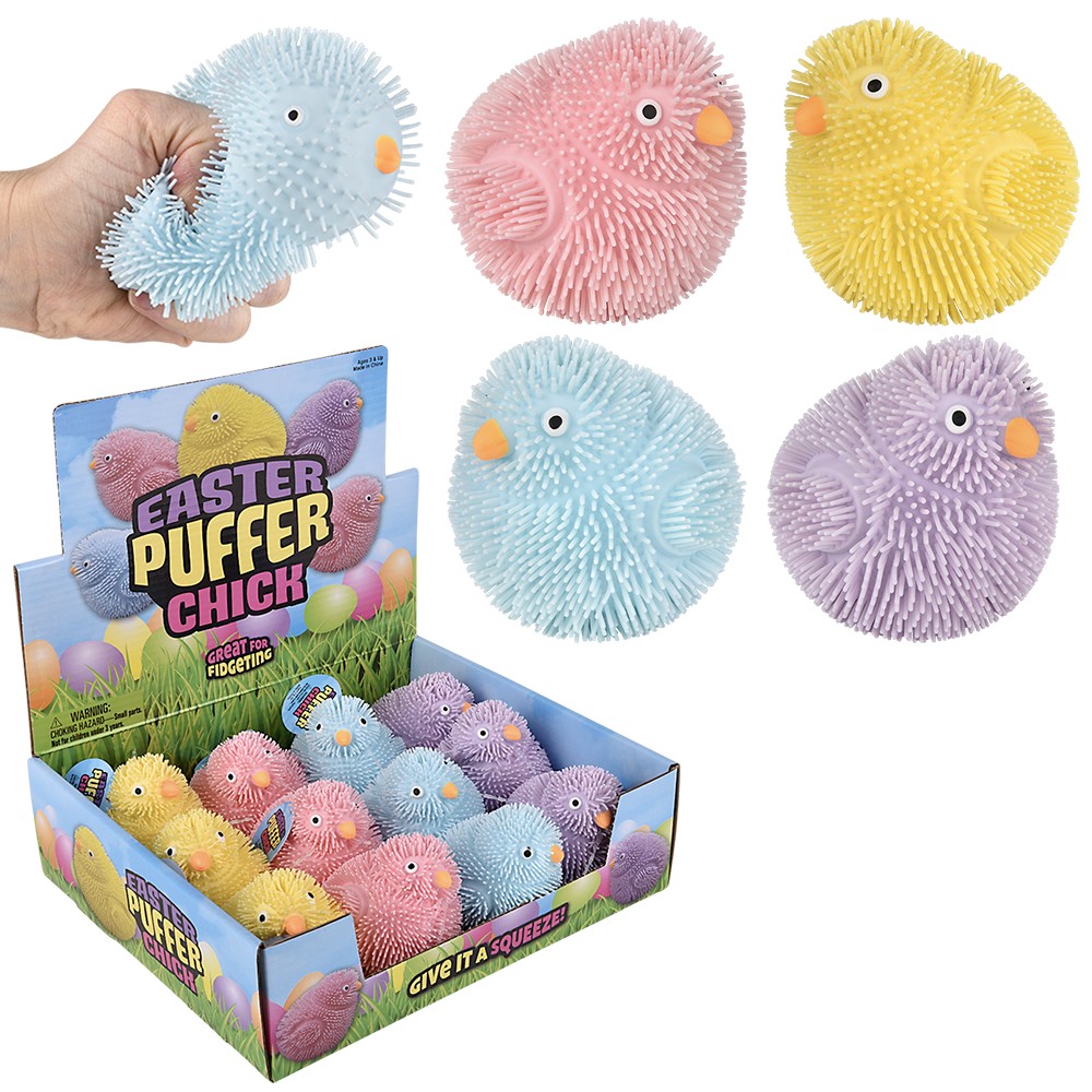 3" Puffer Easter Chick