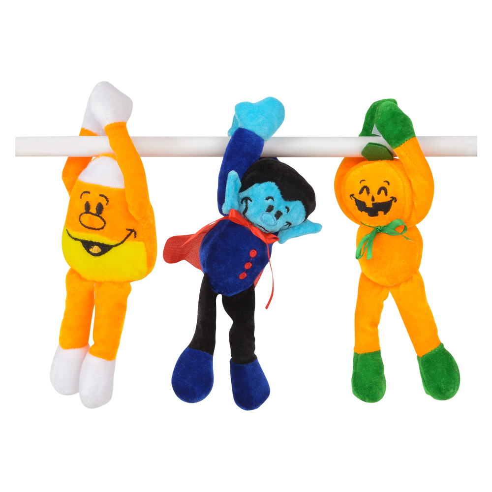 8" Plush Long Arm Halloween Characters