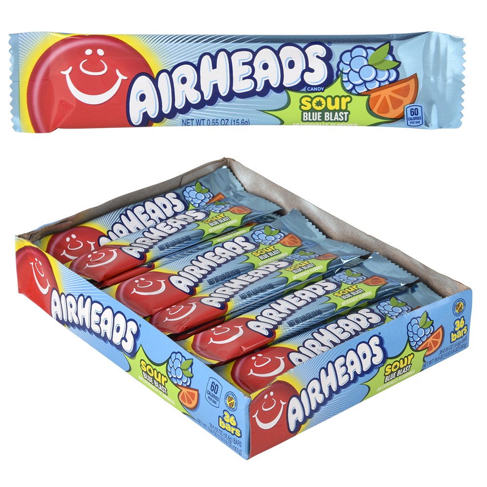 Airheads Sour Blue Blast