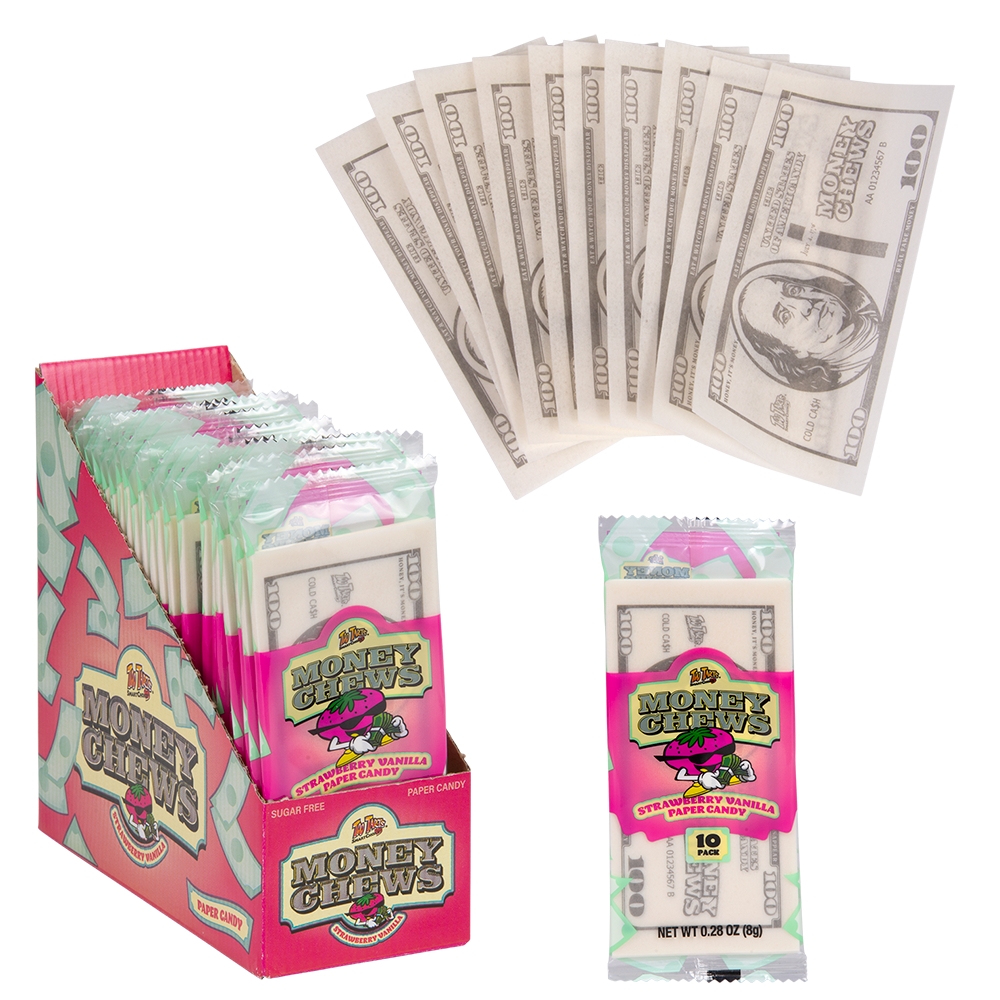 Money Chews Paper Candy 24ct